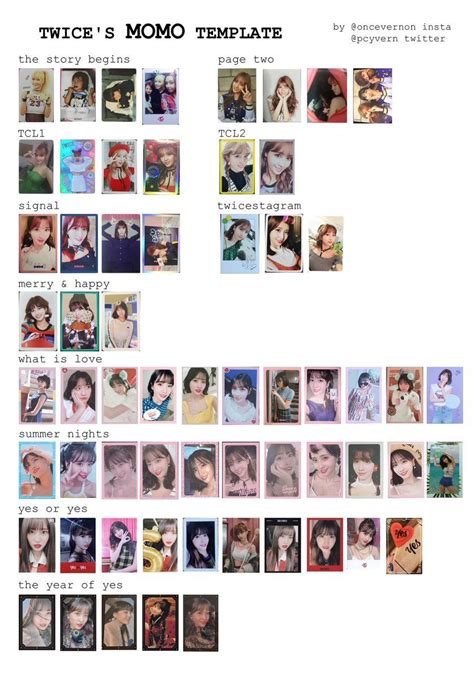 Thread By Pcyvern Ive Been Making Photocard Wishlist Templates All