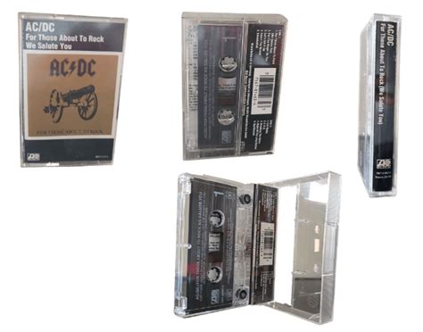Acdc For Those About To Rock 1981 Cassette Audio