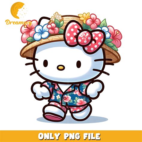 Hello Kitty Aloha Png Clipart Dreamsvg Store