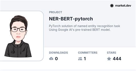 Ner Bert Pytorch Ecosystem Directory Marketdev
