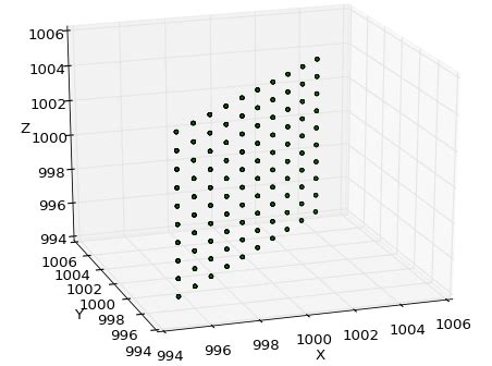 How To Plot A Cube With Regular Step Points With Matplotlib In Python Stack Overflow