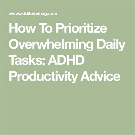 Q How Do I Prioritize Tasks And Chores On My To Do List Prioritize