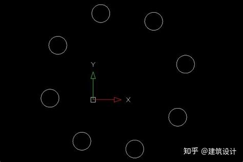 Cad矩形阵列和环形阵列的绘制方法 知乎