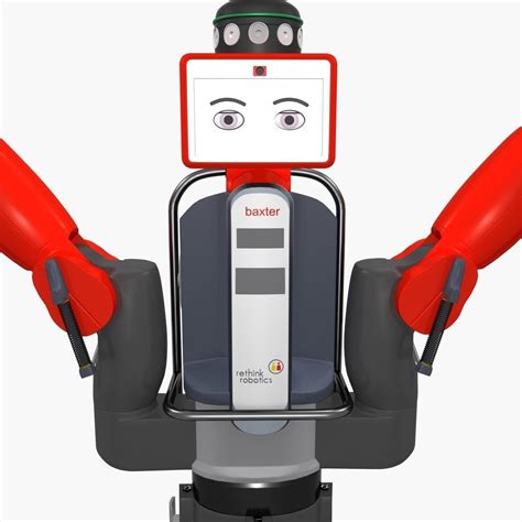 Industrial Baxter Robot 3d Model 3d Model Cgtrader