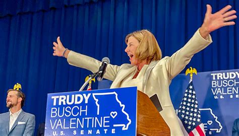 Audio United States Democratic Senate Candidate Trudy Busch Valentine