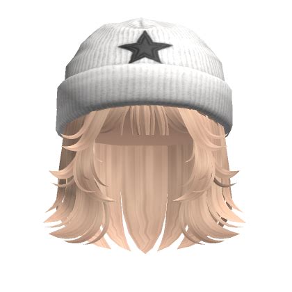Messy Grunge Wolfcut W Beanie Roblox Item Rolimon S