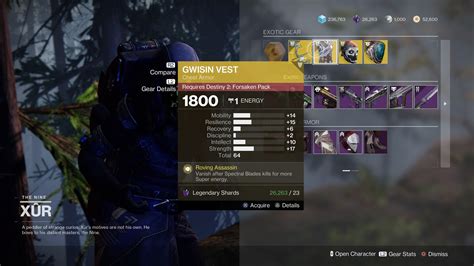 Missing Forsaken Dlc Ps5 R Destiny2