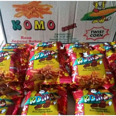 Jual Ciki Komosnack Komo 1 Dus Isi 40 Pcs Shopee Indonesia