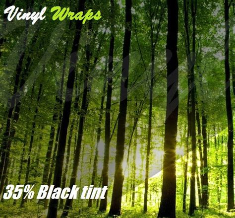 35 Black Window Tint Film Vinylwraps