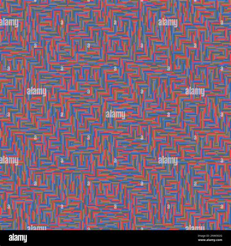 Colorised Rhombuses Tiles Tessellation Pattern Illustration Stock