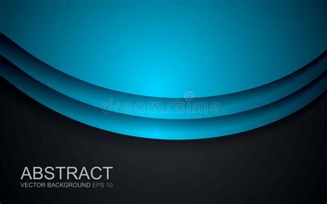 Overlapping Curve Background With Space For Text And Message Modern