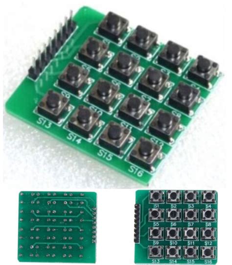 4x4 Matrix 16 Keypad Keyboard Button Tool For Arduino Darazpk