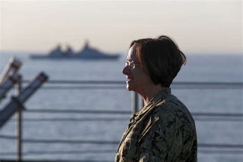 Admiral Lisa Franchetti Becomes The First Woman To Head The Us Navy