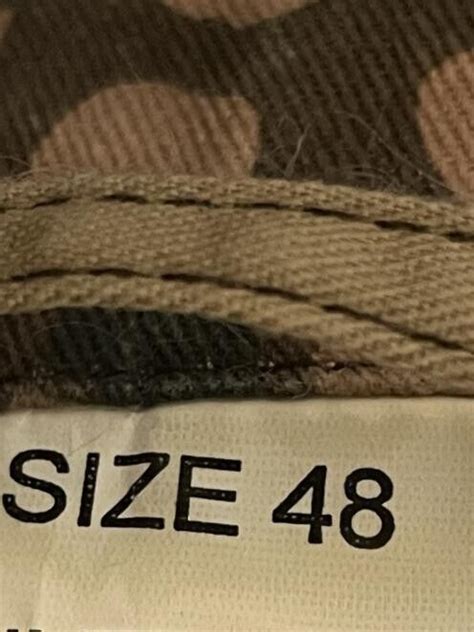 German Waffen Ss Pea Dot Camouflage Uniform Size 48 Reproduction
