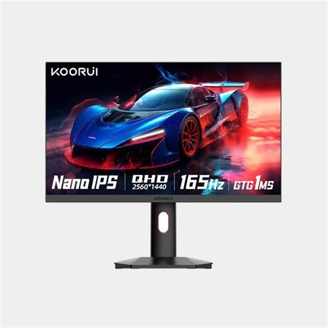 Koorui 24 Inch Gaming Monitor Quad HD 165Hz 1ms With DP HDMI Port GP01