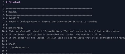Macos Configuration Ensure The Crowdstrike Service Is Running