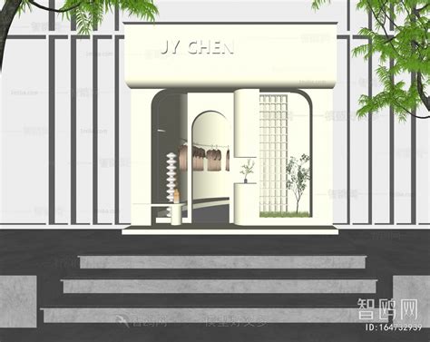 Modern Facade Element Sketchup Model Download Model Id 164732939 1miba
