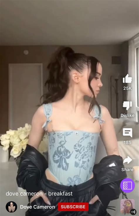 Dove Cameron Corset Top