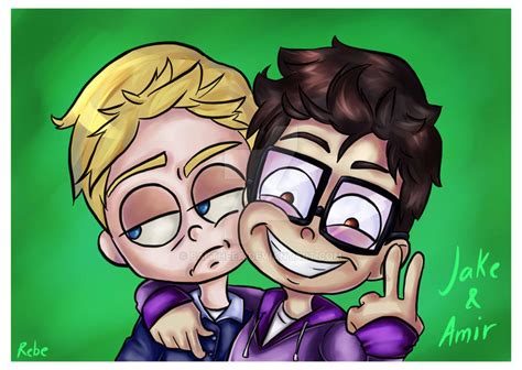 Jake And Amir By Baltheea On Deviantart