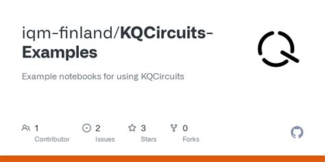 Github Iqm Finland Kqcircuits Examples Example Notebooks For Using