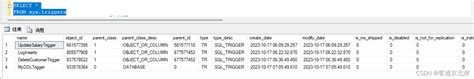 Sql Sever中的触发器sql Server 触发器 Csdn博客