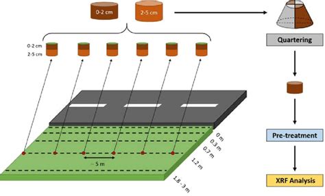 Schematic Representation Of The Methodology For Soil Sampling