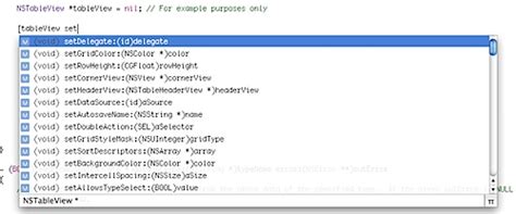 Xcode Code Completion And Your Code Corbin S Treehouse