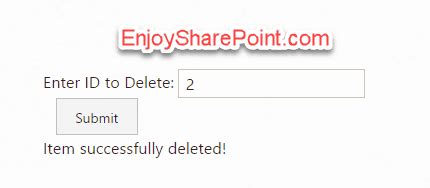 SharePoint List Operations Using Rest Api EnjoySharePoint