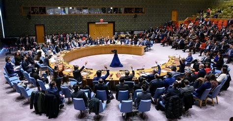 Un Security Council Resolution On The Mid East Conflict In Line With Eu