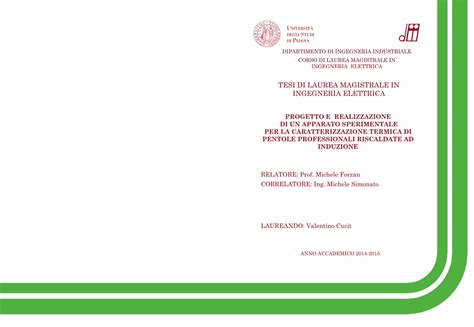 Pdf Tesi Di Laurea Magistrale In Ingegneria Elettricatesicabunipd