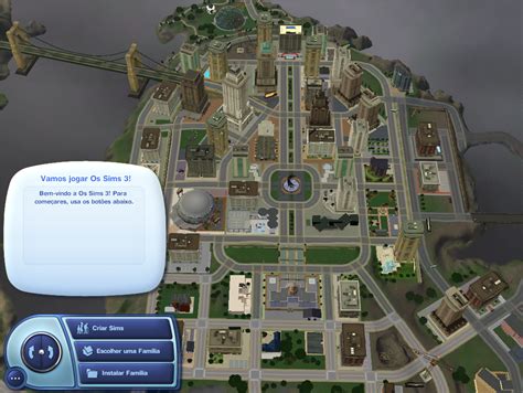 Universo The Sims v Screen The Sims Caindo na Noite por Universo The Sims ³