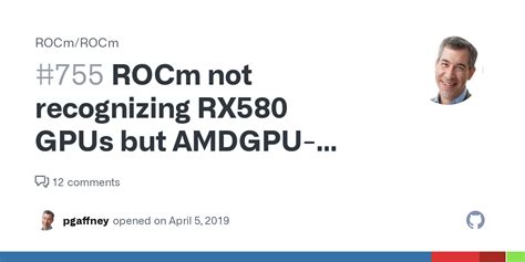 Rocm Not Recognizing Rx Gpus But Amdgpu Pro Does Issue Rocm