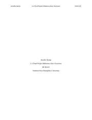 HCM 415 2 1 Final Project Milestone One Docx Jennifer Kemp 2 1 Final