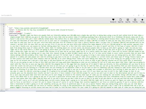 Extracts Youtube Transcripts From Every Video Upwork