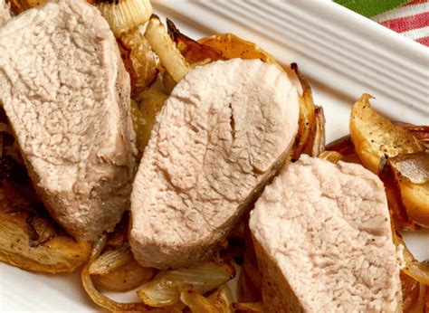 Apple Fennel Roasted Pork Tenderloin