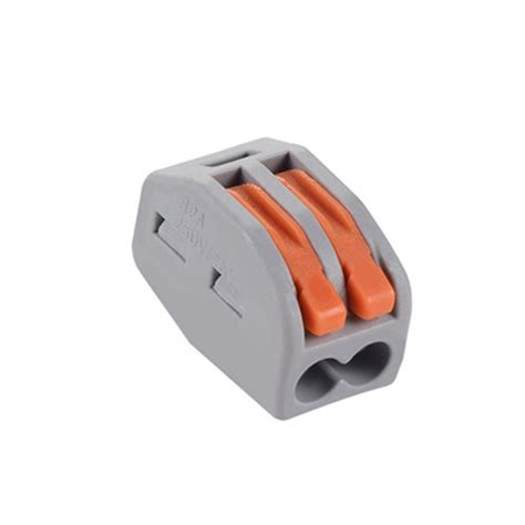 Universal Compact Wire Wiring Connector 2 Pin Terminal Block Pct 212