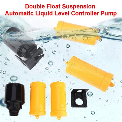 Double Float Suspension Automatic Liquid Level Controller Pump Switch 70 Ab Float 220v Water