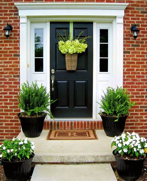 Beautiful Front Doors Front Porch Decorating Front