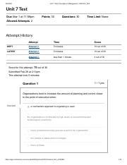 Unit 7 Test Principles Of Management MGT201 505 Pdf 3 6 2020 Unit 7