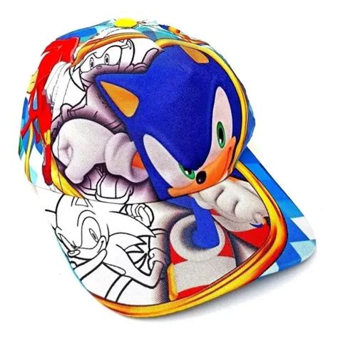 Gorras De Sonic Y Sus Amigos Para Niño Y Niña 3d En Venta En Puebla