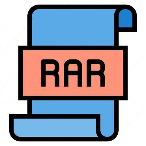 File Rar Document Form Icon Download On Iconfinder