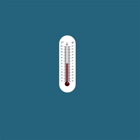 Premium Vector Thermometers With High And Low Temperaturesstock