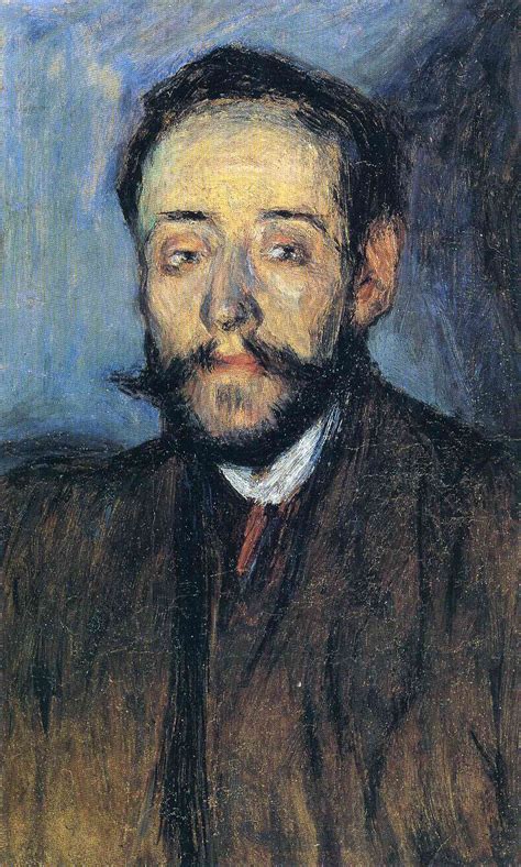 Portrait Of Minguell 1901 By Pablo Picasso Artchive