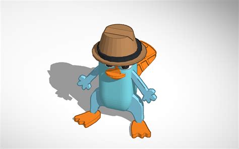 3d Design Perry The Platypus Tinkercad
