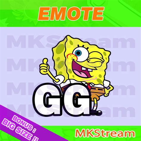 Artstation Twitch Emotes Spongebob Squarepants Gg Artworks