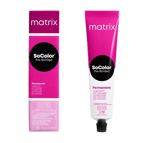 Matrix Socolor Pre Bonded Permanent Pre Mixed 90ml