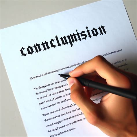 How To Write An Mla Conclusion Vondy