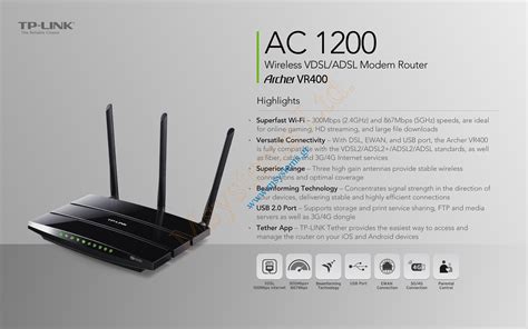 Tp Link Archer Vr400 Telegraph