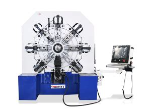 12 Axis CNC Camless Spring Machine MYT Manufacturer