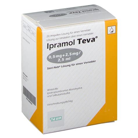 Ipramol Teva® 05 Mg 25 Mg25 Ml 20 St Shop